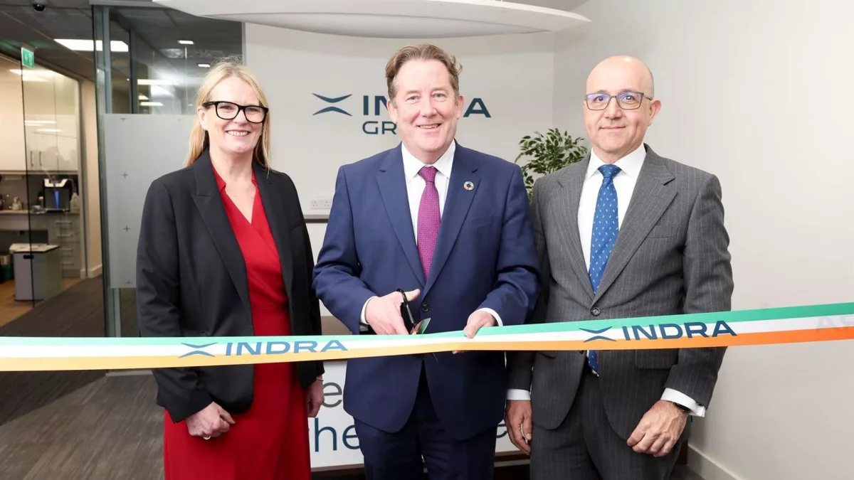 Indra refuerza su posición en Irlanda con una nueva sede en Dublín